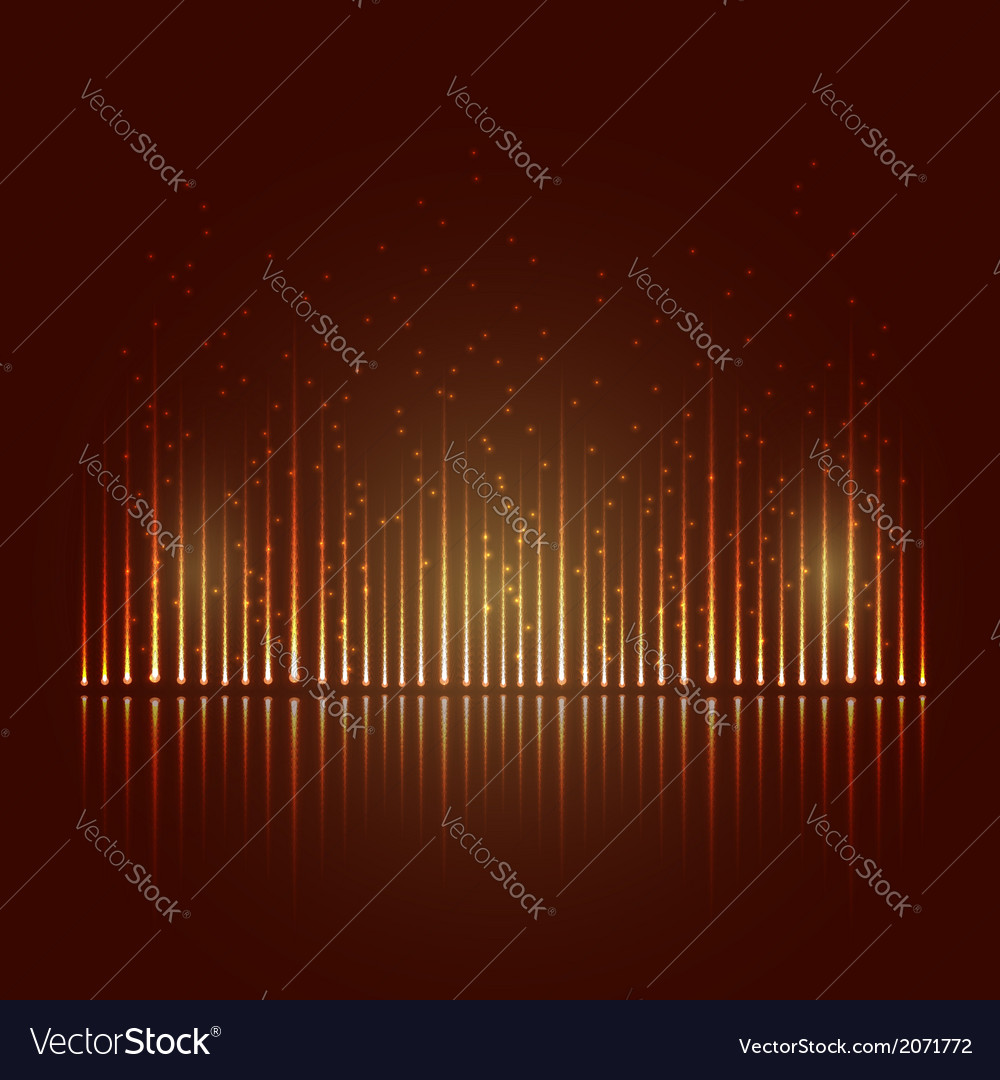 Abstract equalizer Royalty Free Vector Image - VectorStock