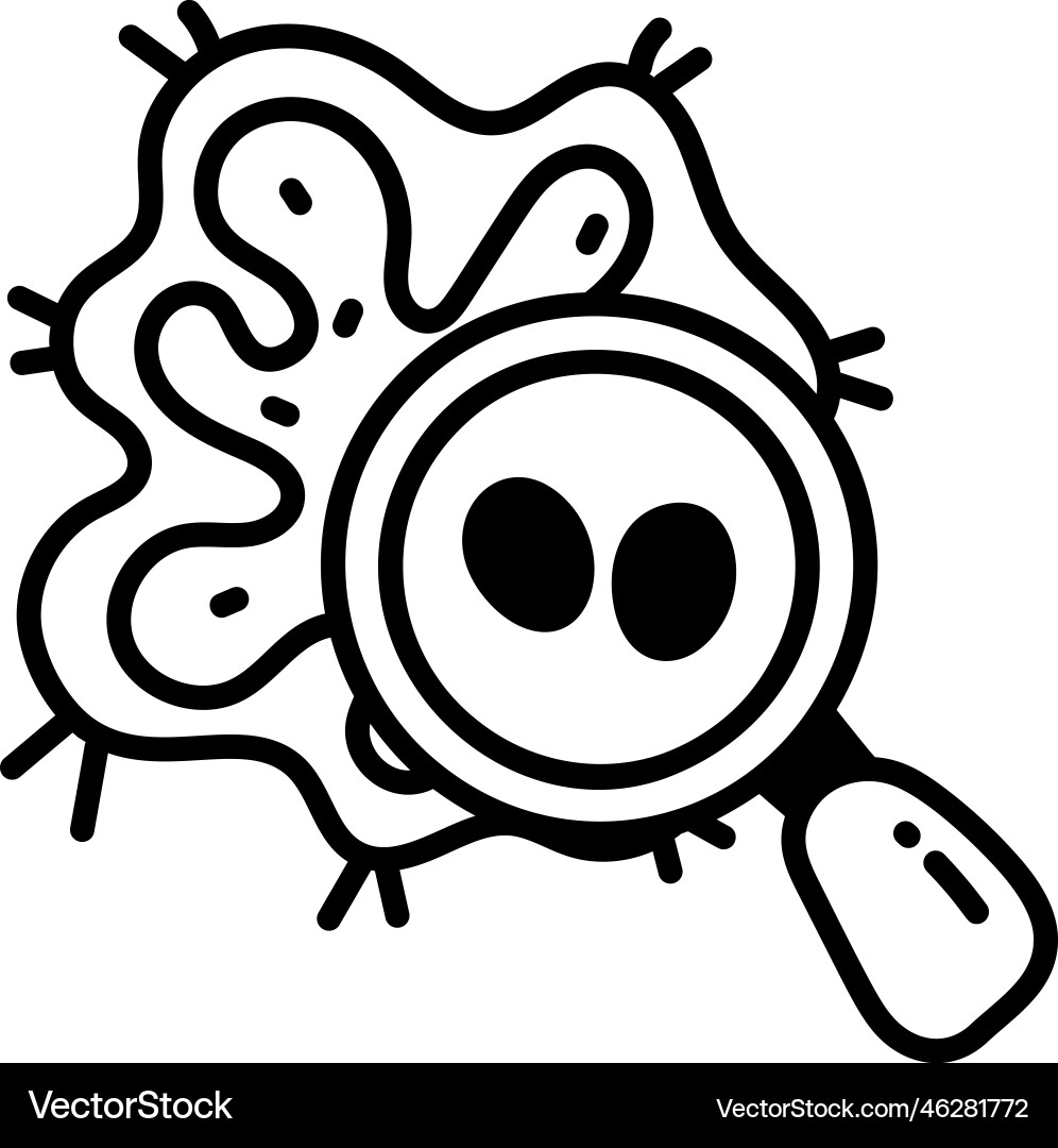 Cell analysis Royalty Free Vector Image - VectorStock