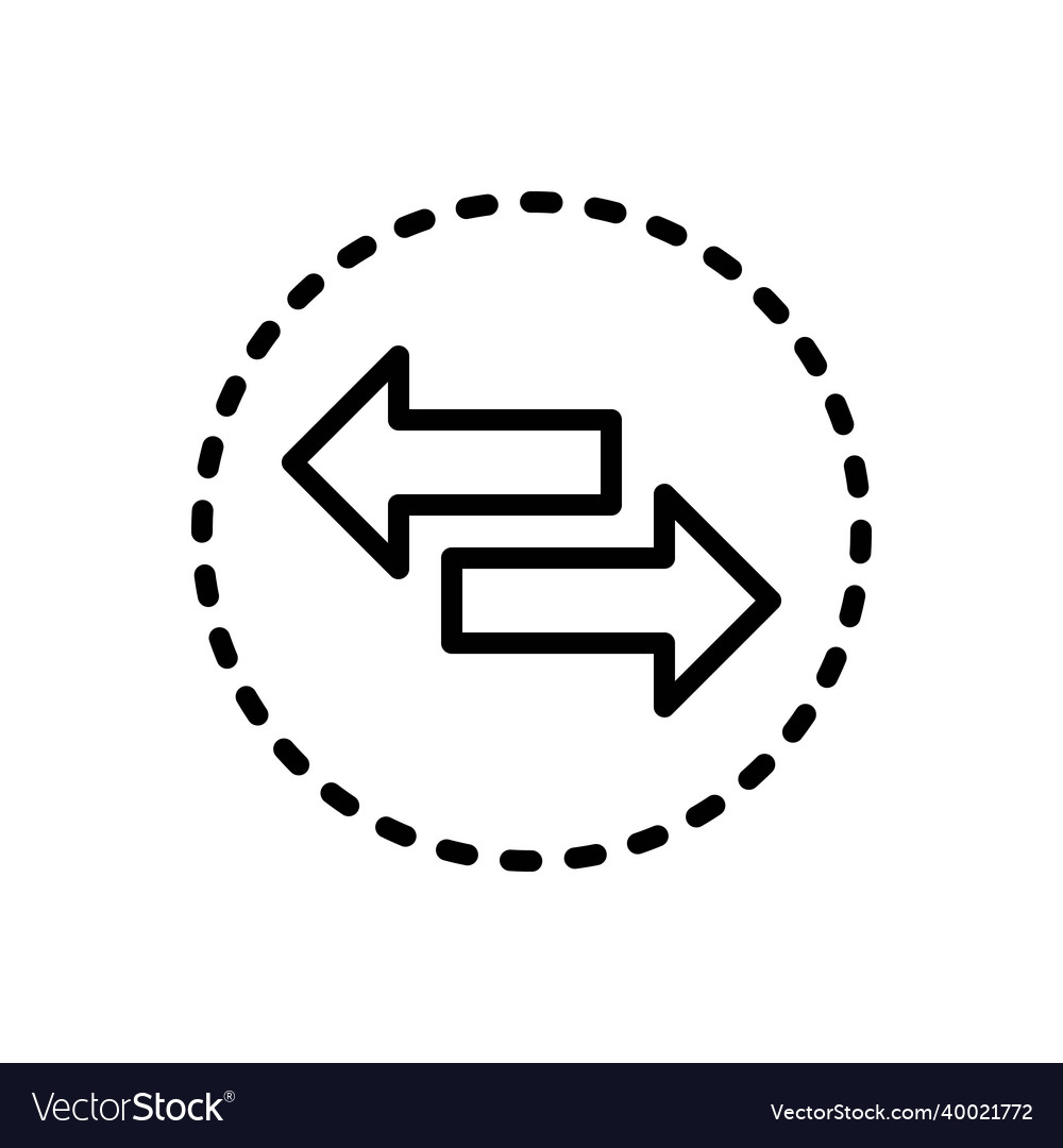 Contrary Royalty Free Vector Image - VectorStock