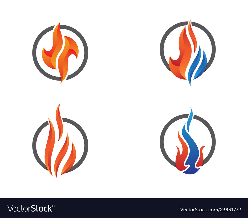 Fire symbol Royalty Free Vector Image - VectorStock