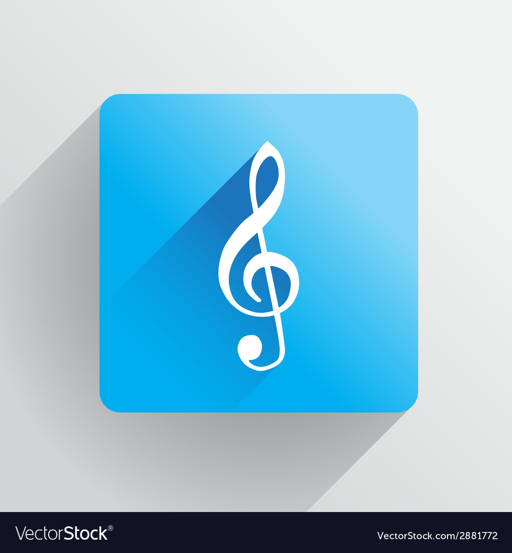 G clef Royalty Free Vector Image - VectorStock