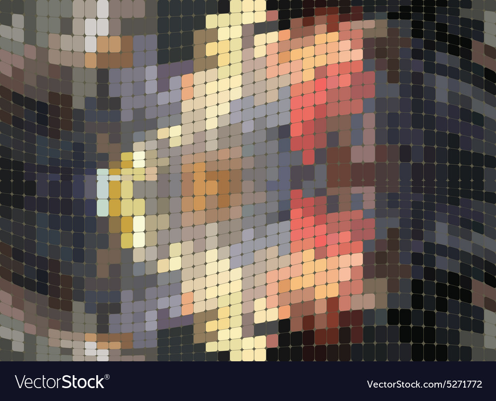 Rectangle seamless pattern abstract background Vector Image