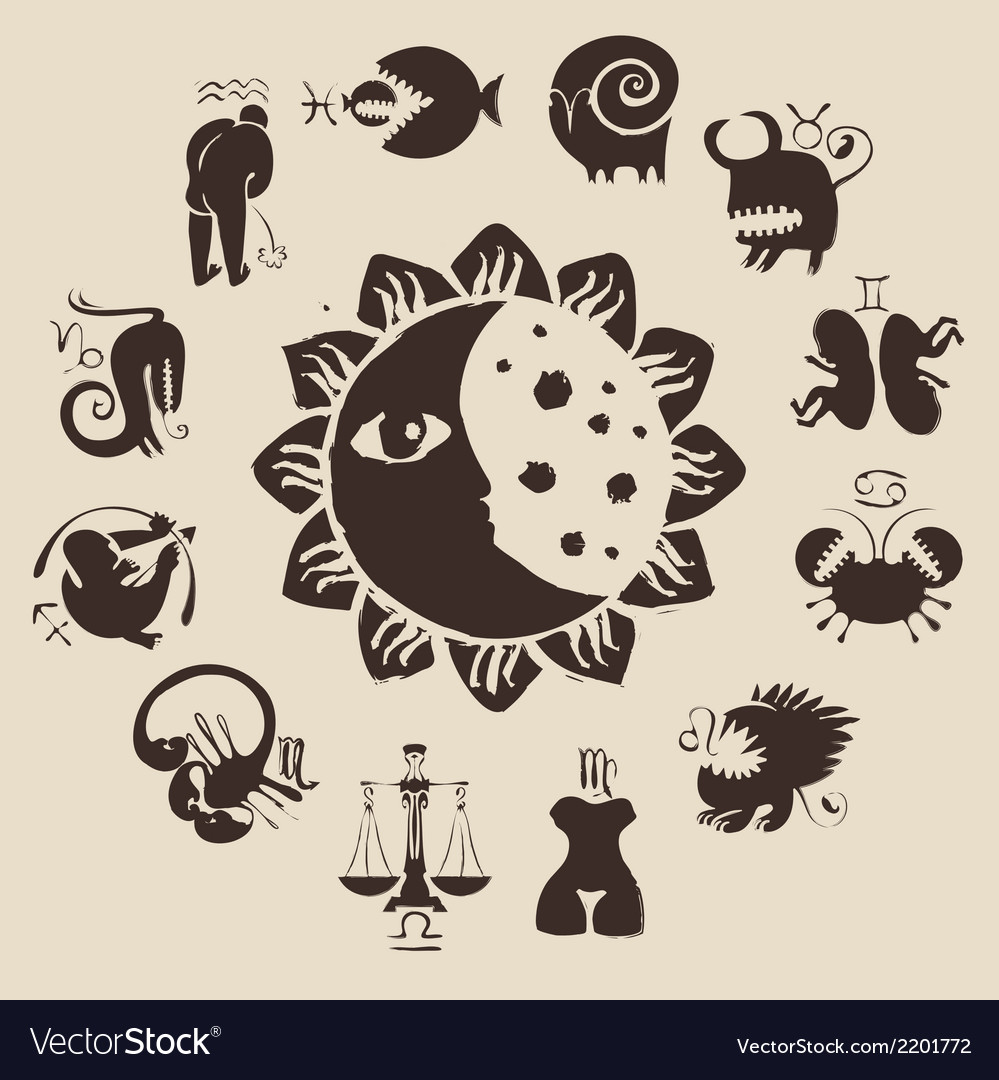 Zodiac Royalty Free Vector Image - VectorStock