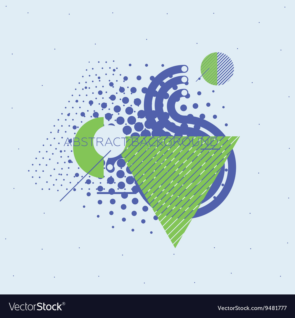 Geometrical composition Royalty Free Vector Image