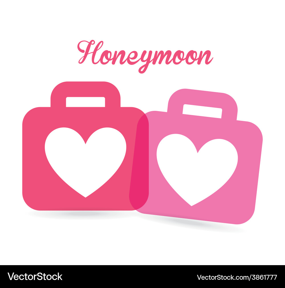 Honeymoon Royalty Free Vector Image - VectorStock