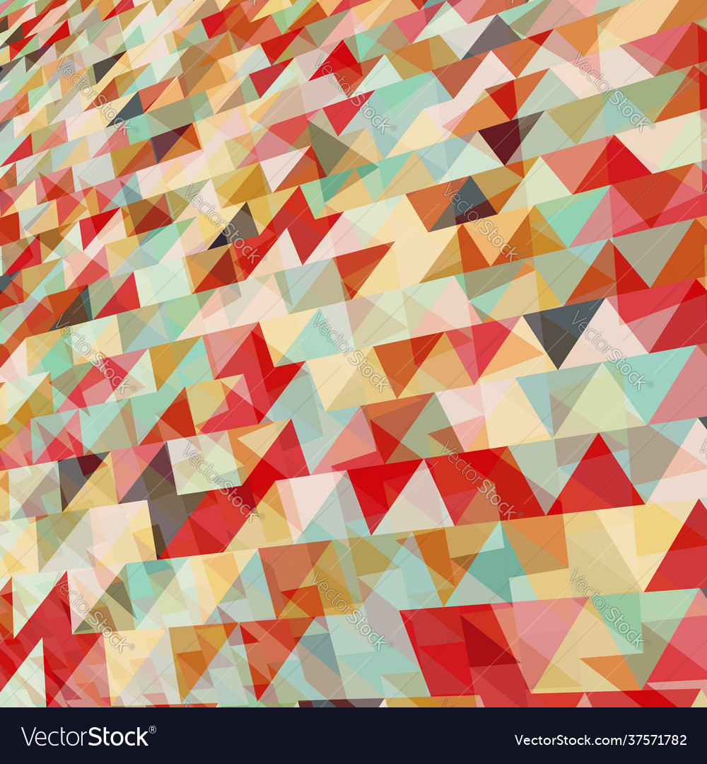 Abstract background with triangular pattern Vector Image