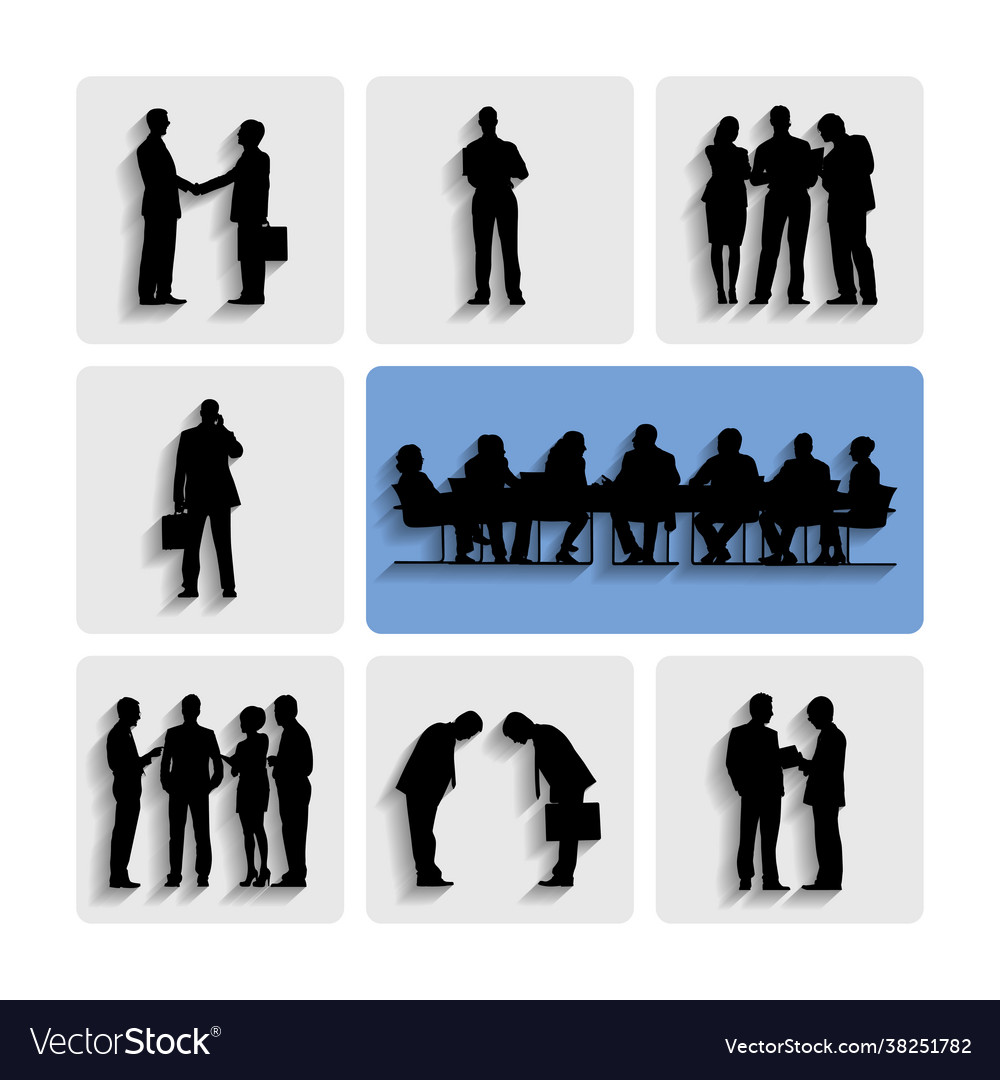 Business people Royalty Free Vector Image - VectorStock