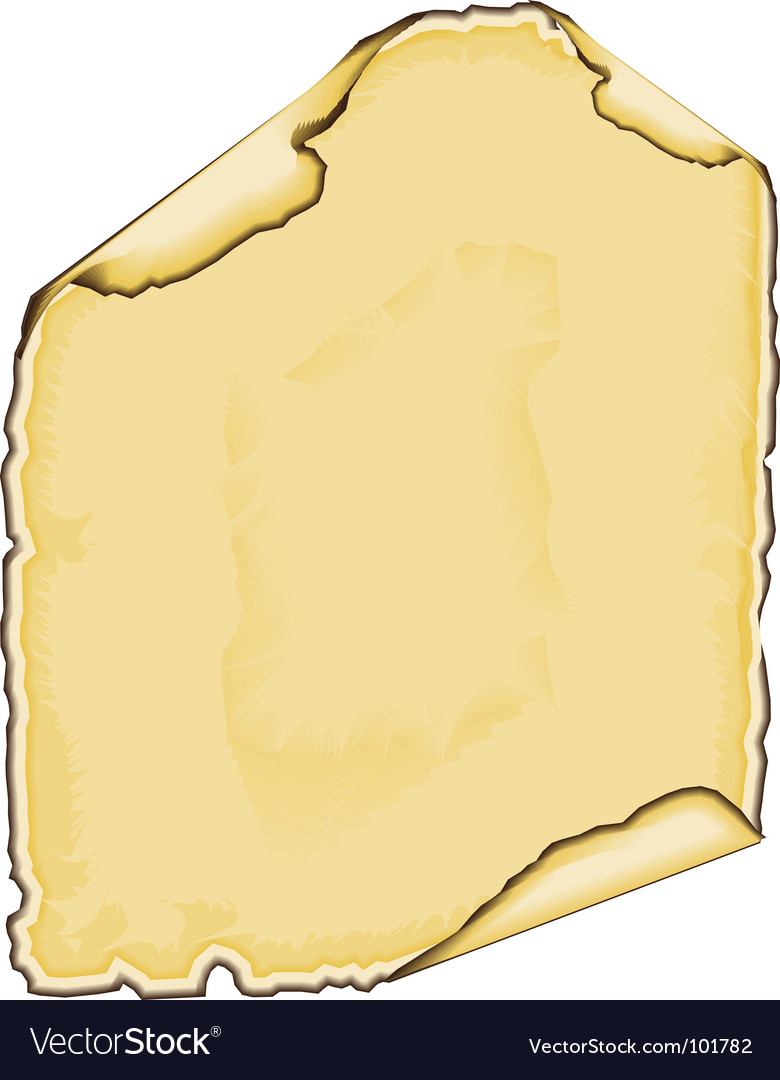 Parchment edge Royalty Free Vector Image - VectorStock