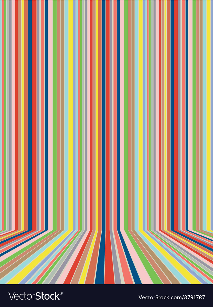 Colorful striped background Royalty Free Vector Image