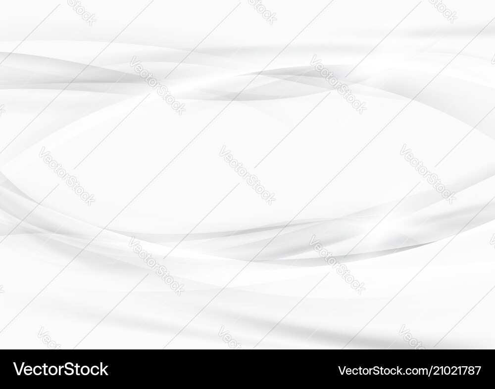 Grey graphic beautiful elegant swoosh lines Vector Image