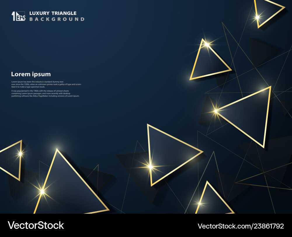 Abstract prime deluxe of dark gradient blue Vector Image