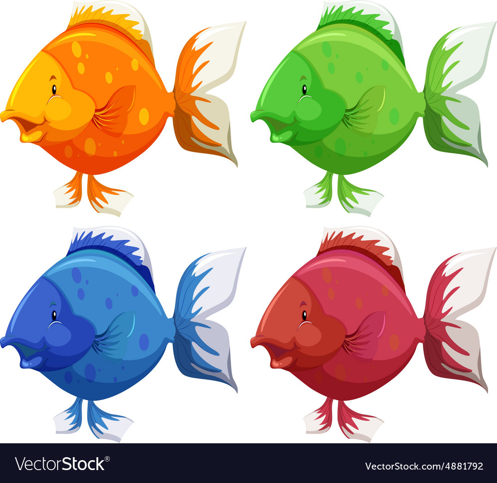 Cute fish Royalty Free Vector Image - VectorStock
