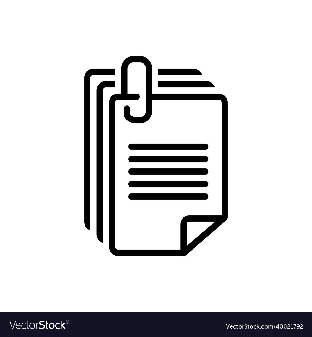 Document Royalty Free Vector Image - VectorStock