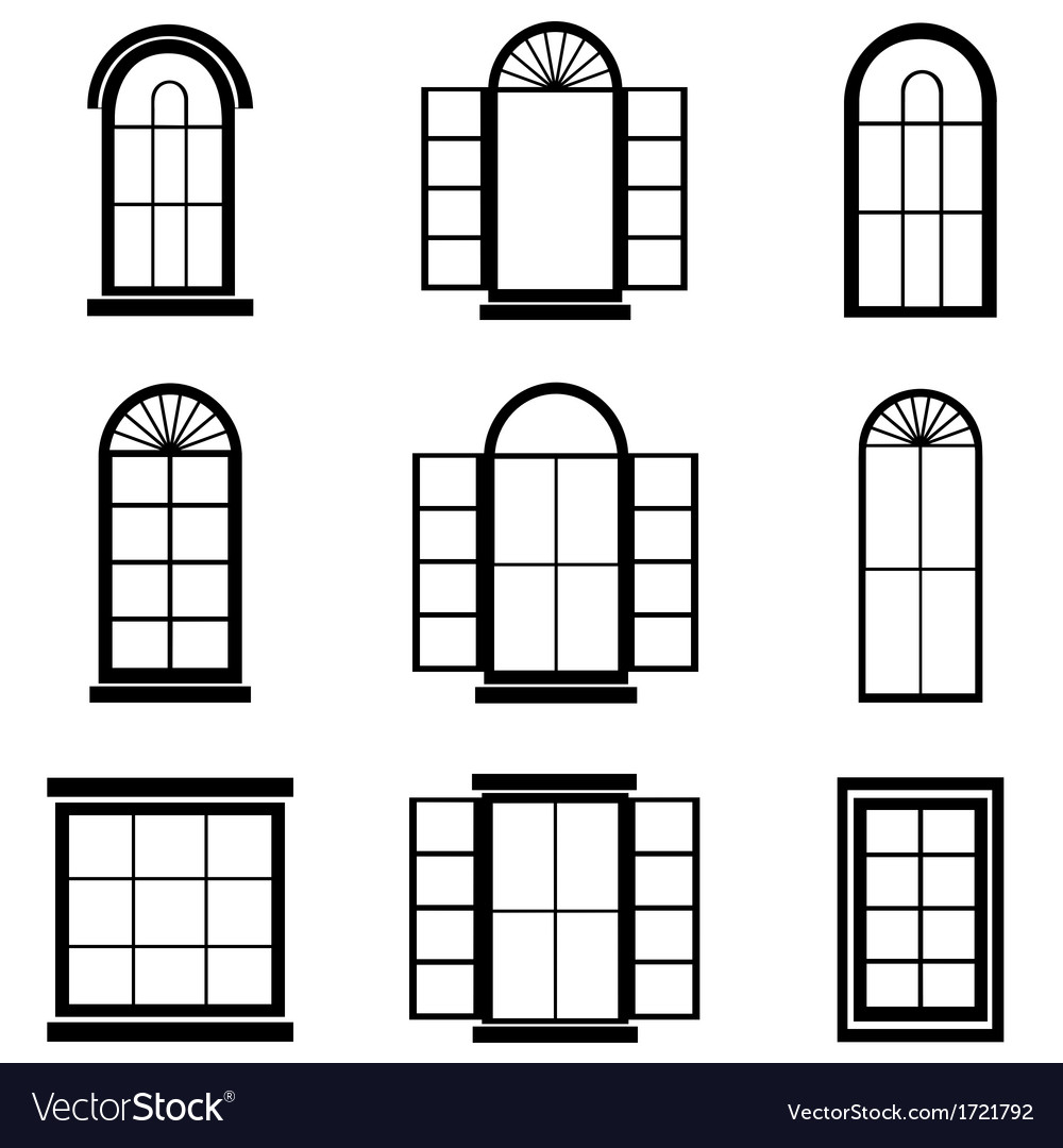 Window Royalty Free Vector Image - VectorStock