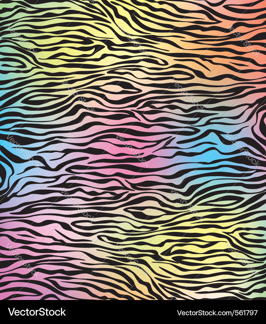 Zebra texture Royalty Free Vector Image - VectorStock