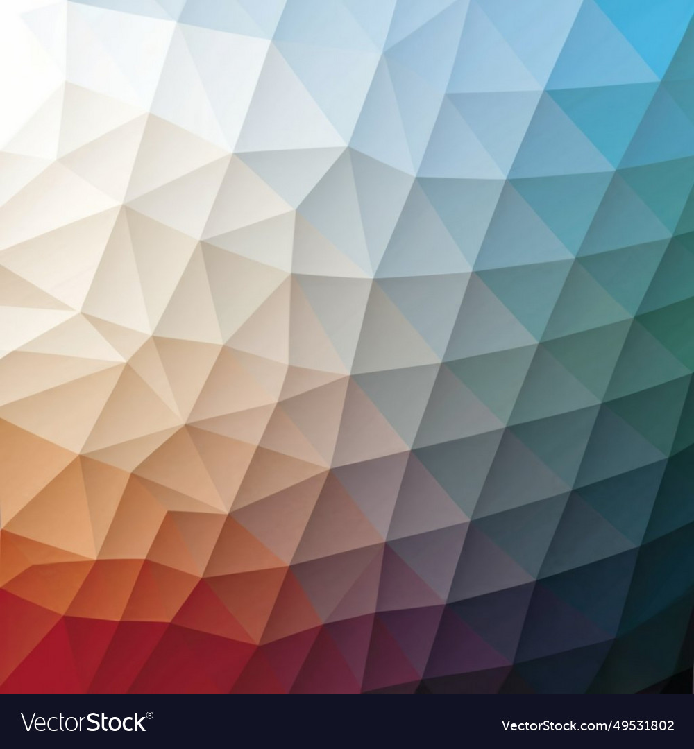 Abstract triangle style background template Vector Image