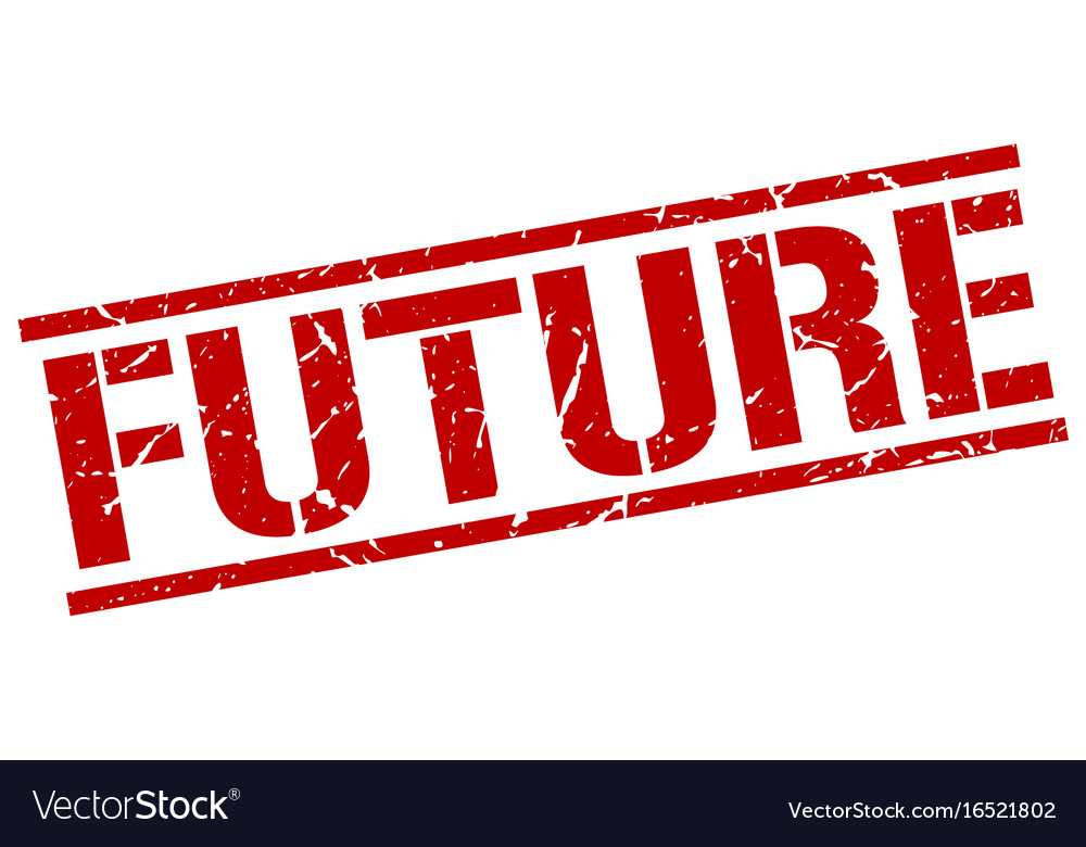 Future stamp Royalty Free Vector Image - VectorStock