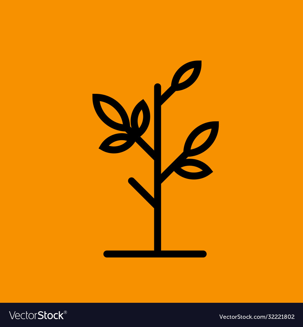 Spring premium icon download template Royalty Free Vector