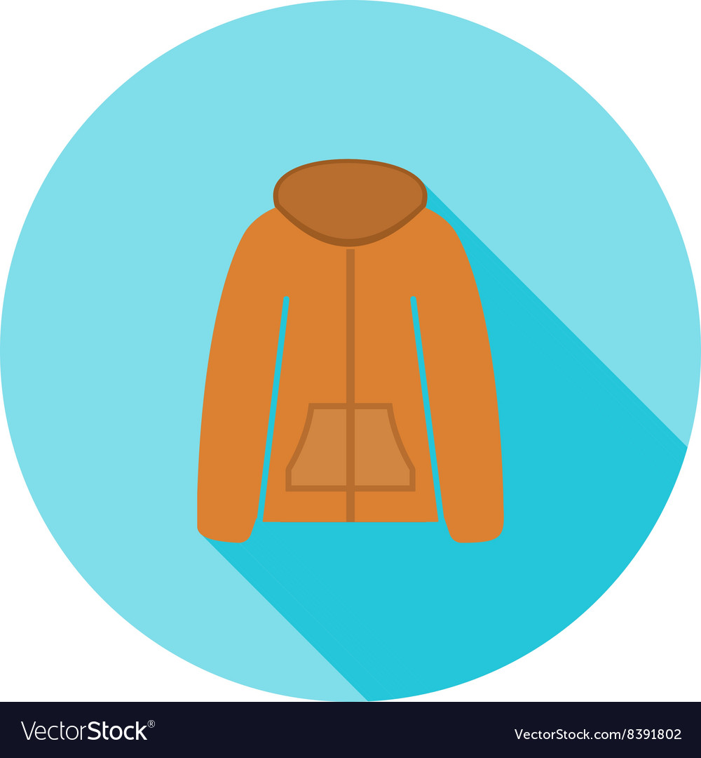 Warm jacket Royalty Free Vector Image - VectorStock