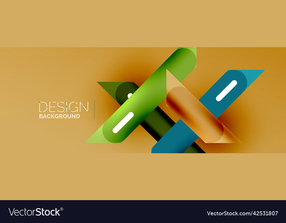 Background overlapping lines dynamic Royalty Free Vector