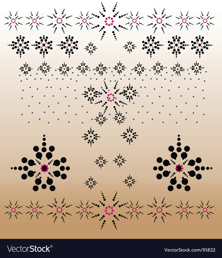 Border pattern Royalty Free Vector Image - VectorStock
