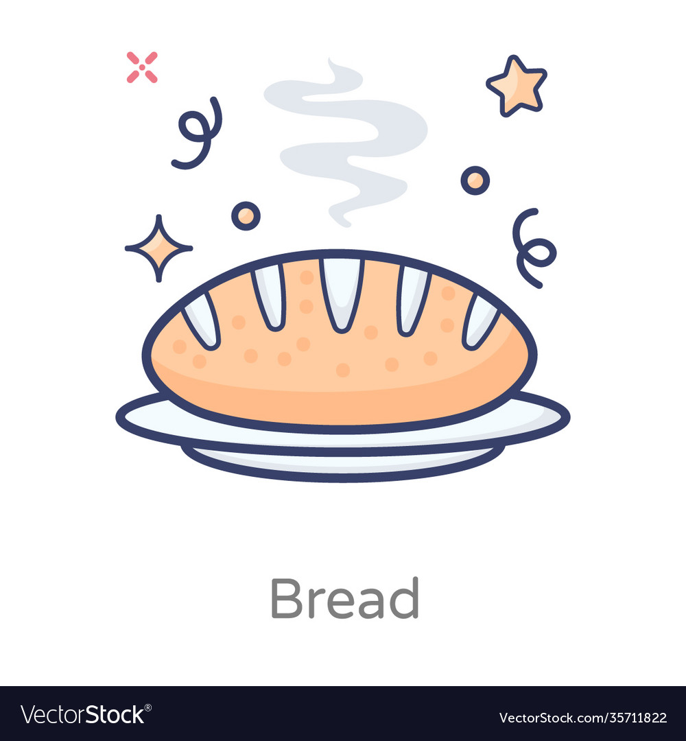 Bread Royalty Free Vector Image - VectorStock