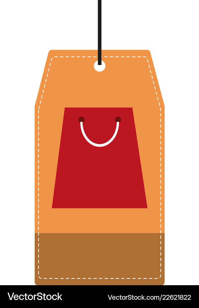 Tags in the bags Royalty Free Vector Image - VectorStock