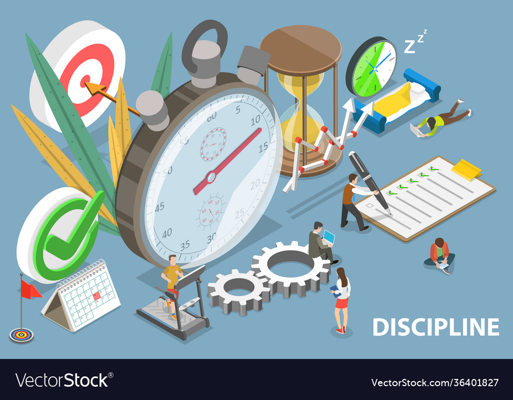 3d isometric flat conceptual Royalty Free Vector Image