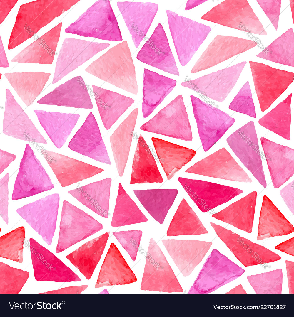 Abstract pattern with red triangles Royalty Free Vector