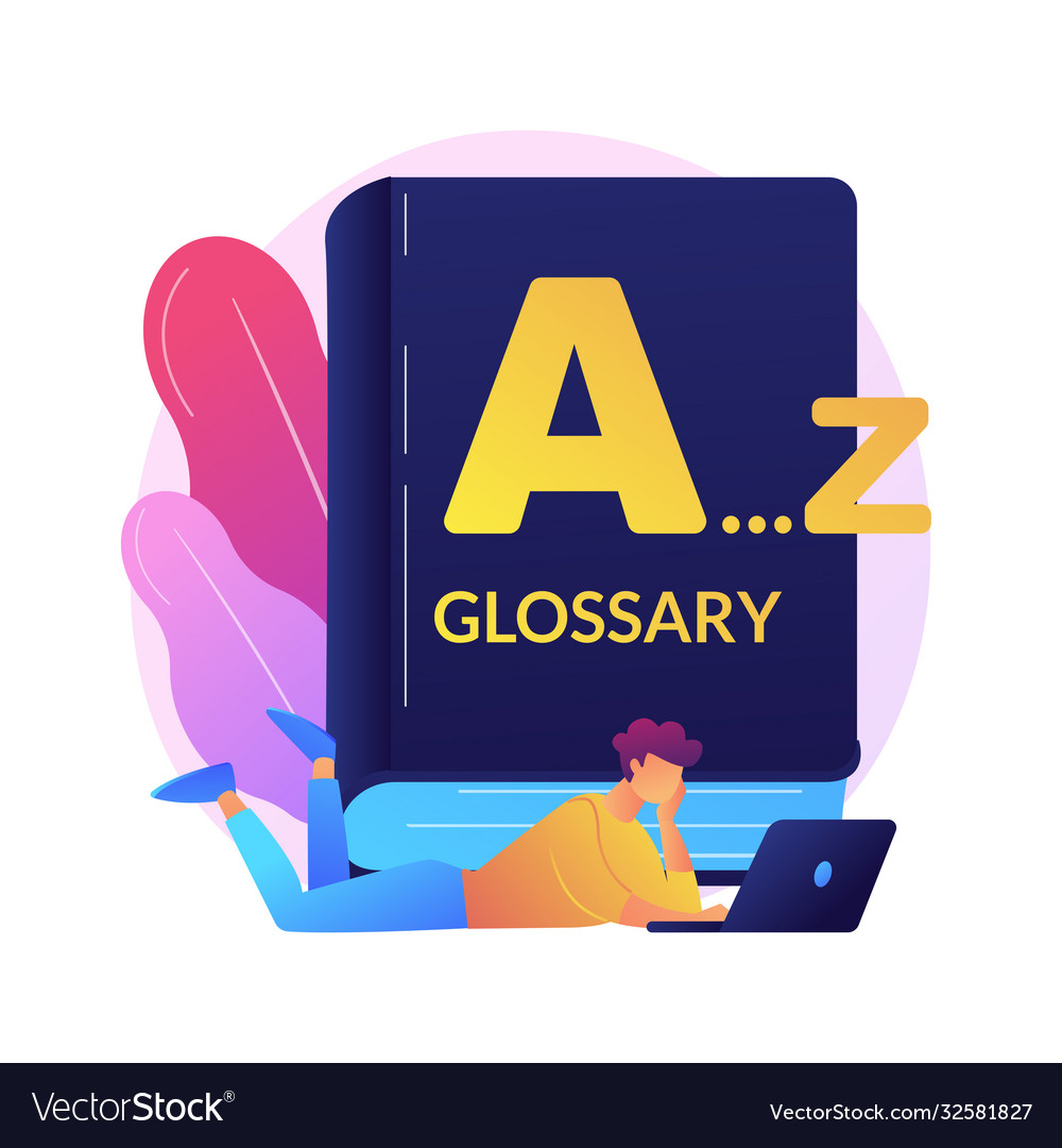 English language studying concept metaphor Vector Image