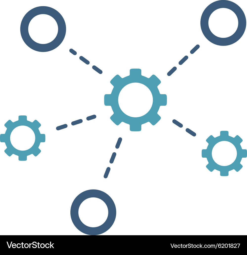 Service relations icon Royalty Free Vector Image