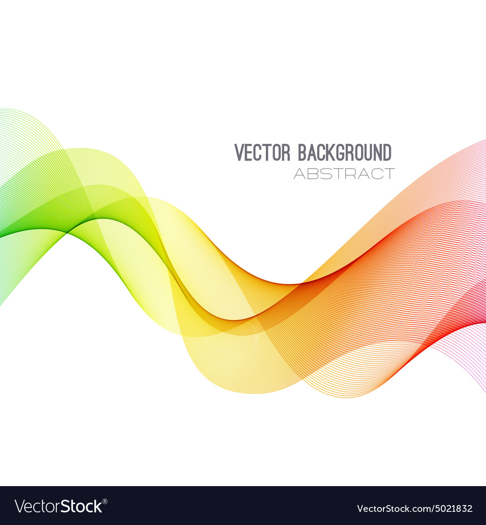 Abstract curved lines background template Vector Image Abstract curved lines background template Vector Image