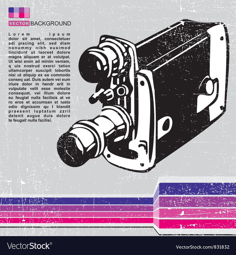 Camera Royalty Free Vector Image - VectorStock