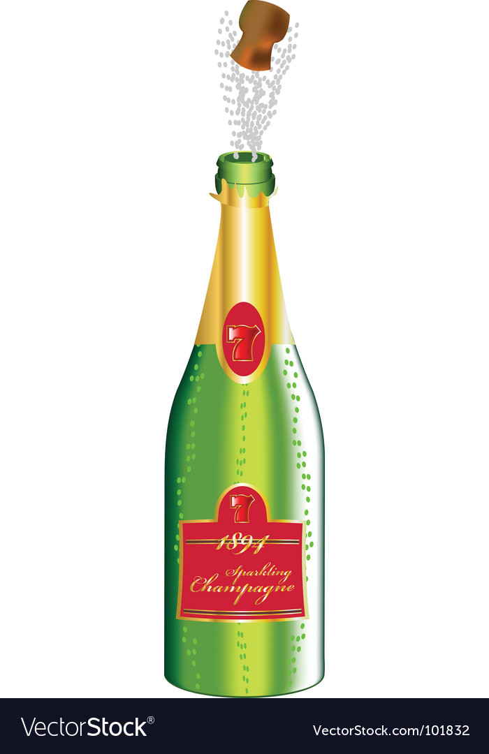 Champagne Royalty Free Vector Image - VectorStock