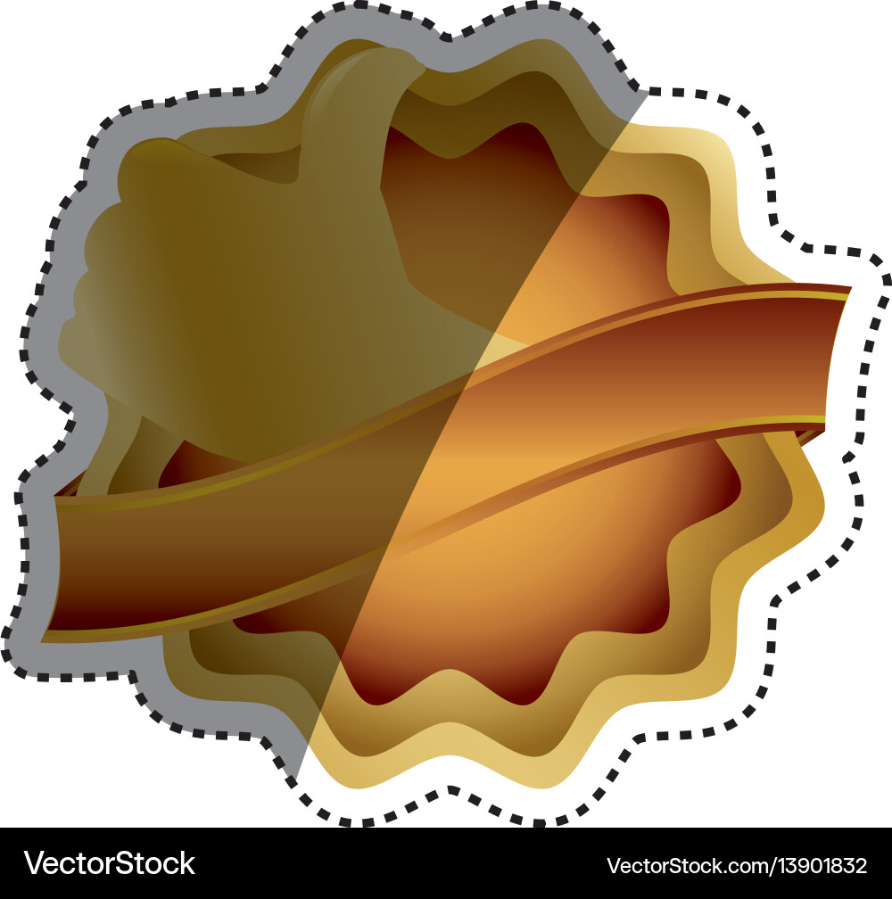 Empty Stamp Label Royalty Free Vector Image Vectorstock