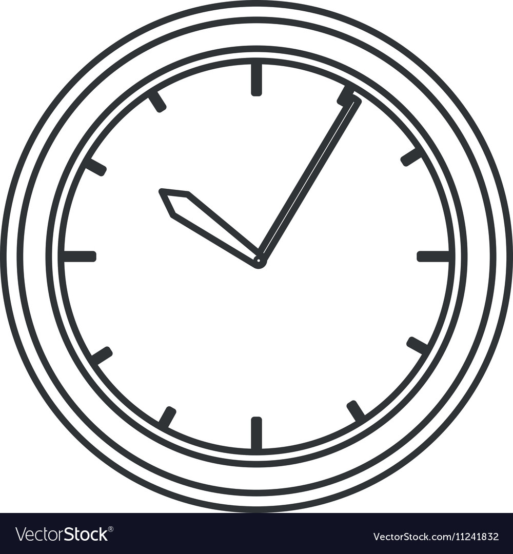 Watch time device Royalty Free Vector Image - VectorStock