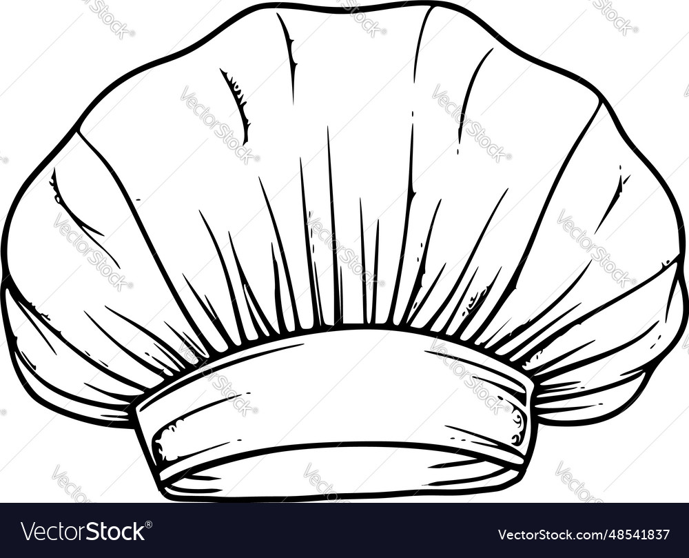 Hat chef Royalty Free Vector Image - VectorStock