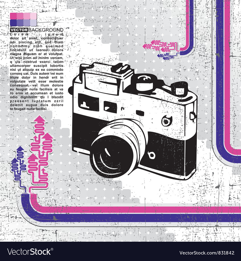 Camera Royalty Free Vector Image - VectorStock
