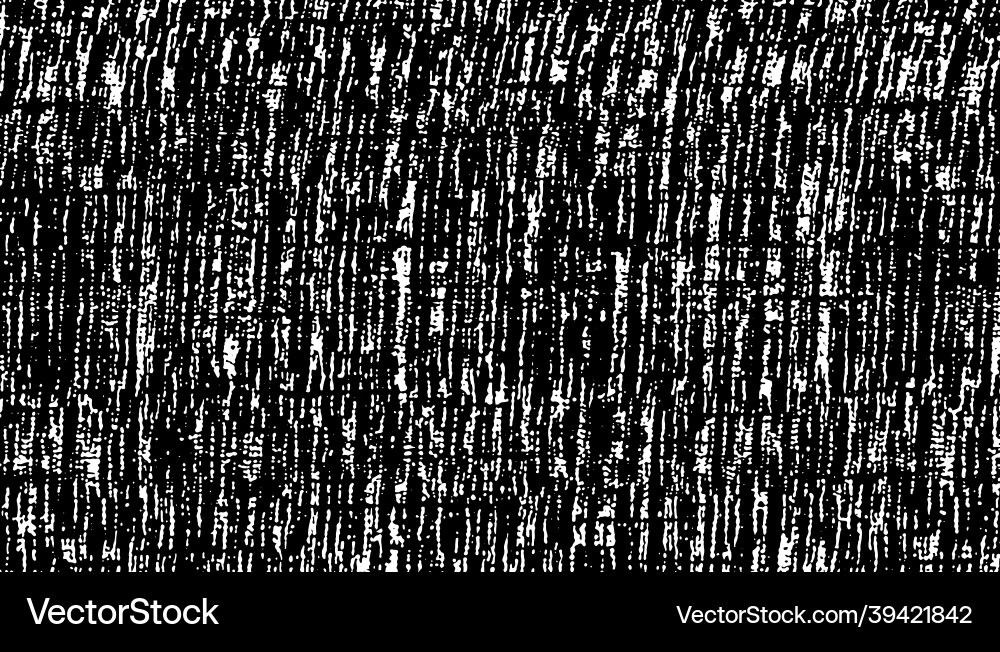 Distressed fabric texture of weaving Royalty Free Vector