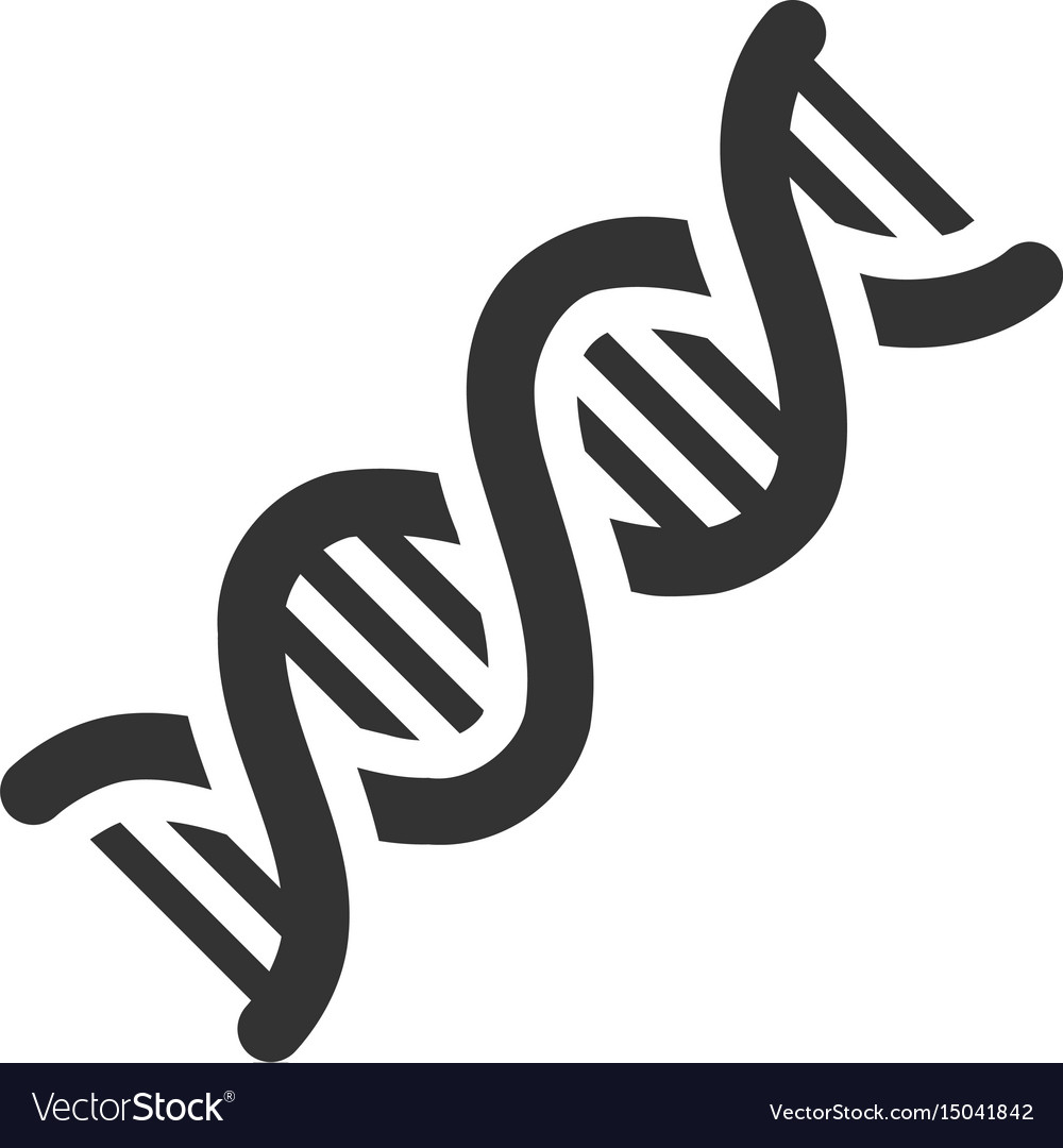 Dna Spiral Icon Royalty Free Vector Image Vectorstock