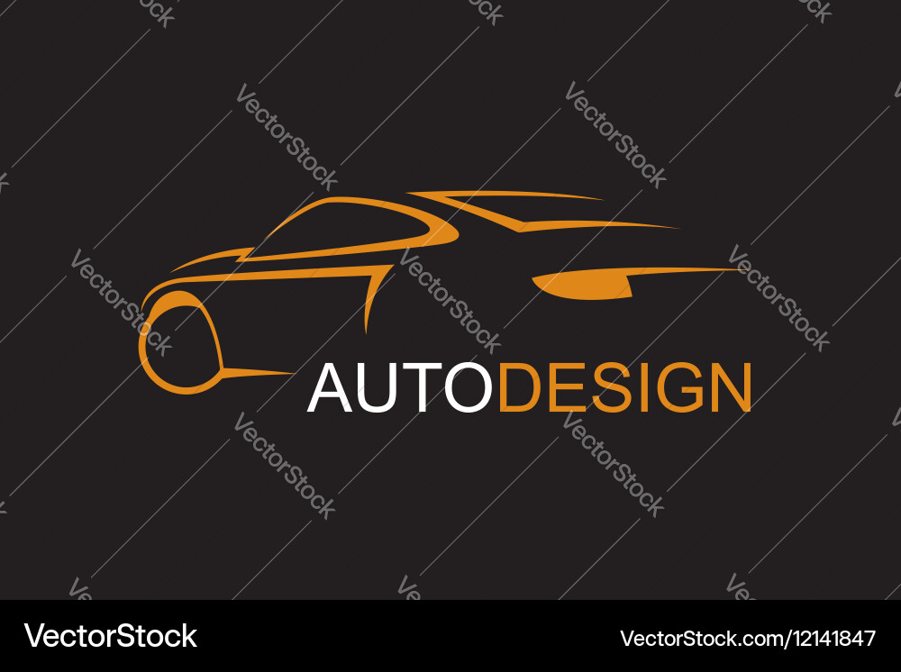 Emblem of car Royalty Free Vector Image - VectorStock