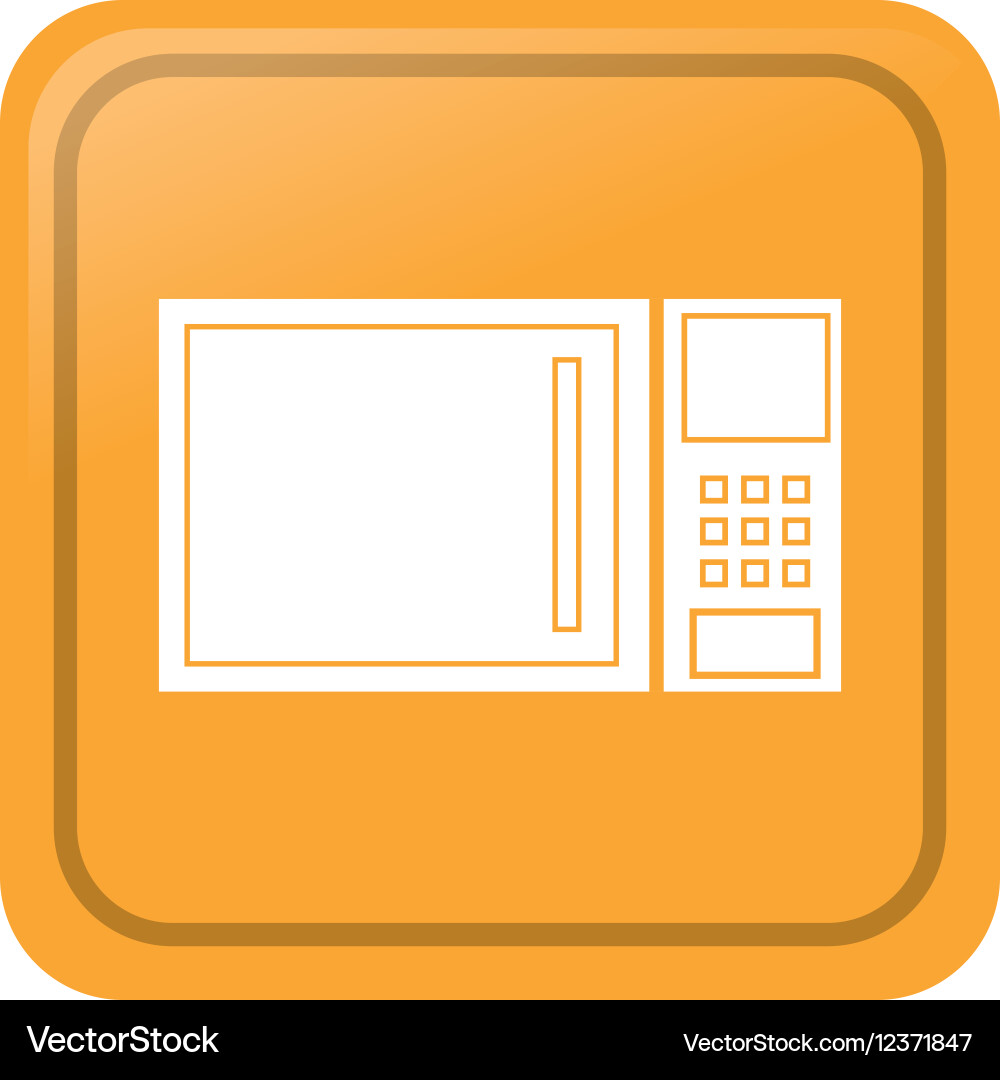 Microwave kitchen appliance Royalty Free Vector Image