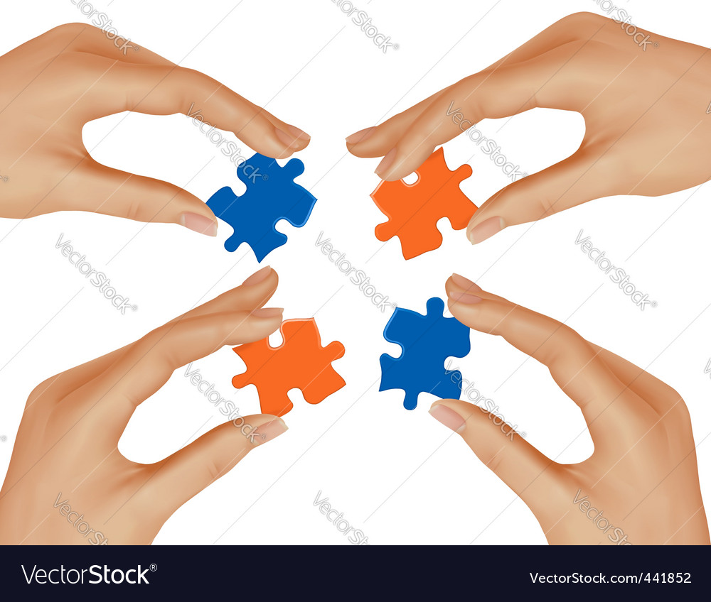 Business solution Royalty Free Vector Image - VectorStock