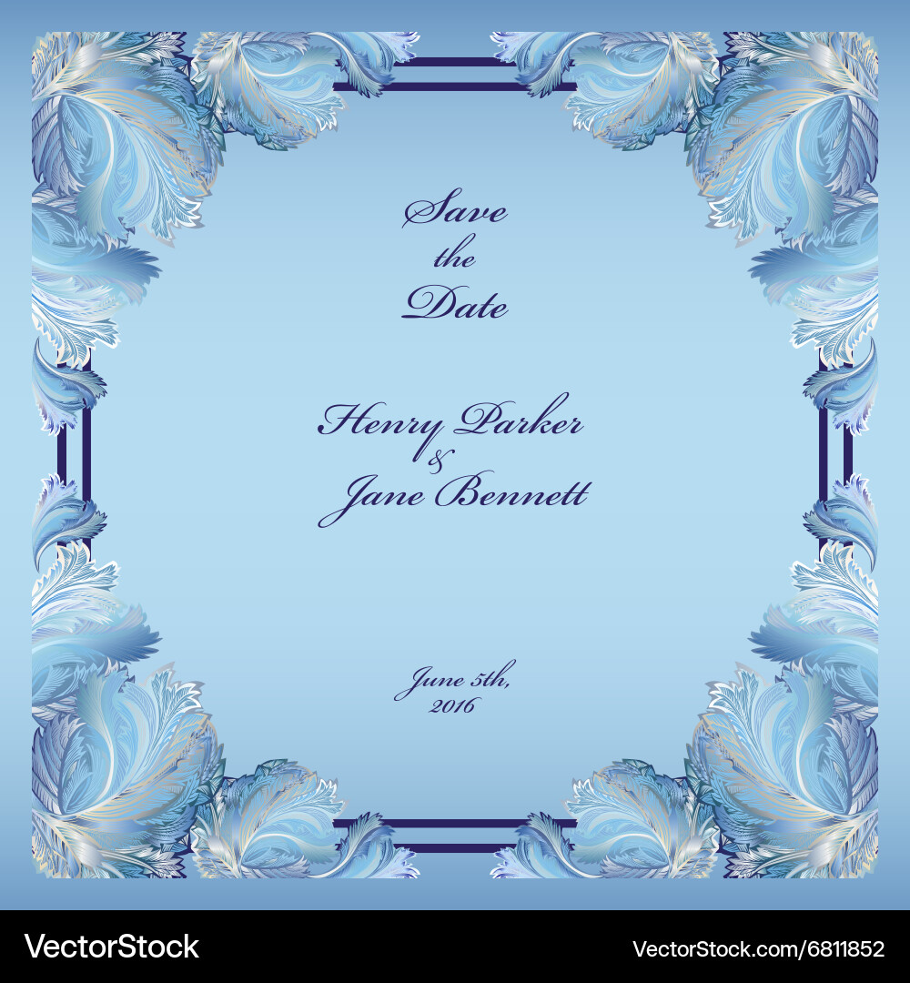 Light Blue Wedding Background