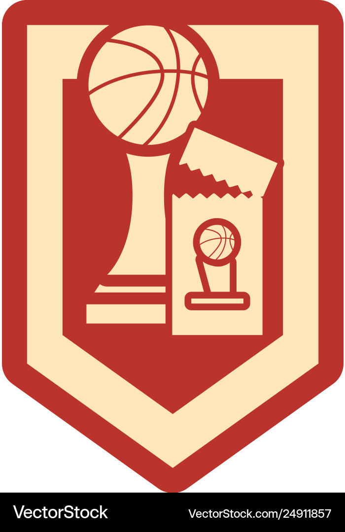 Basketball sport design Royalty Free Vector Image