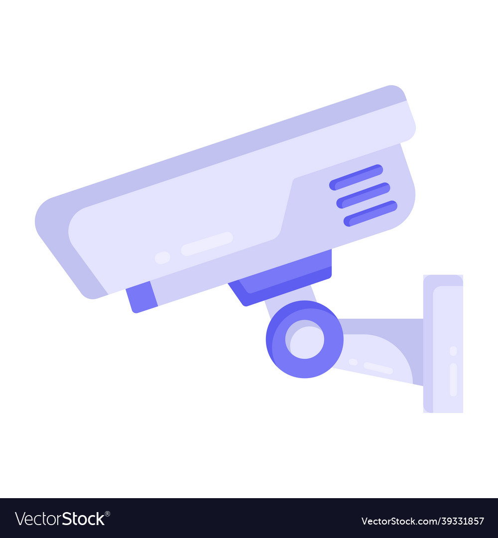 Cctv camera Royalty Free Vector Image - VectorStock