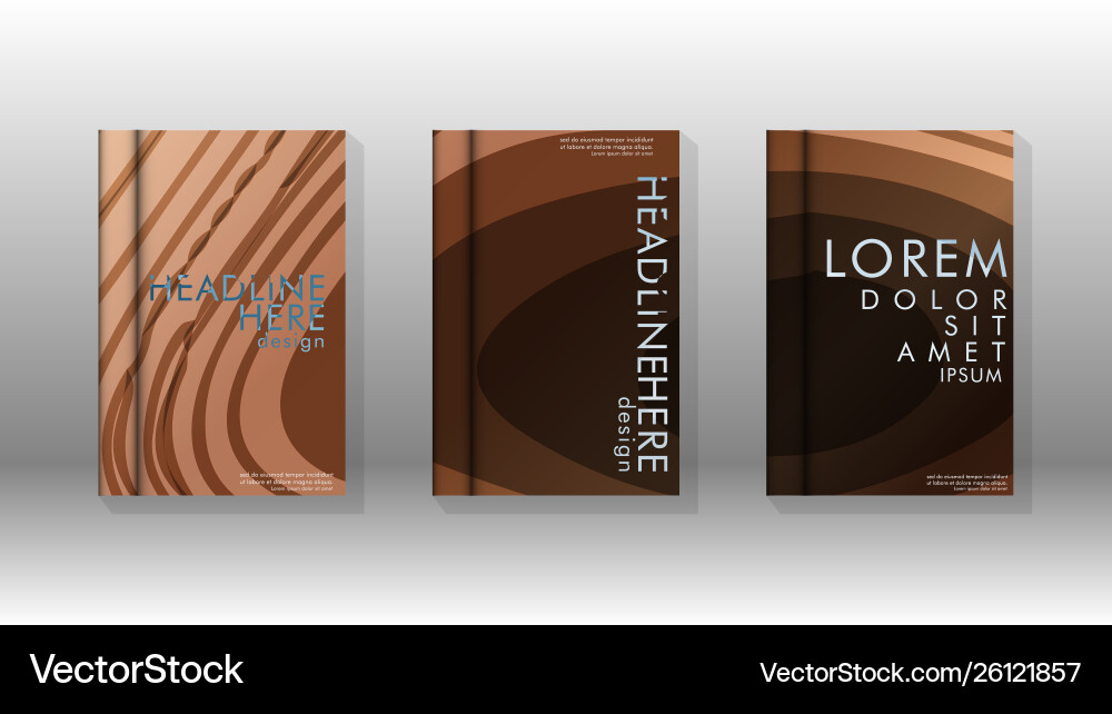 Cover book with a geometric design background Vector Image
