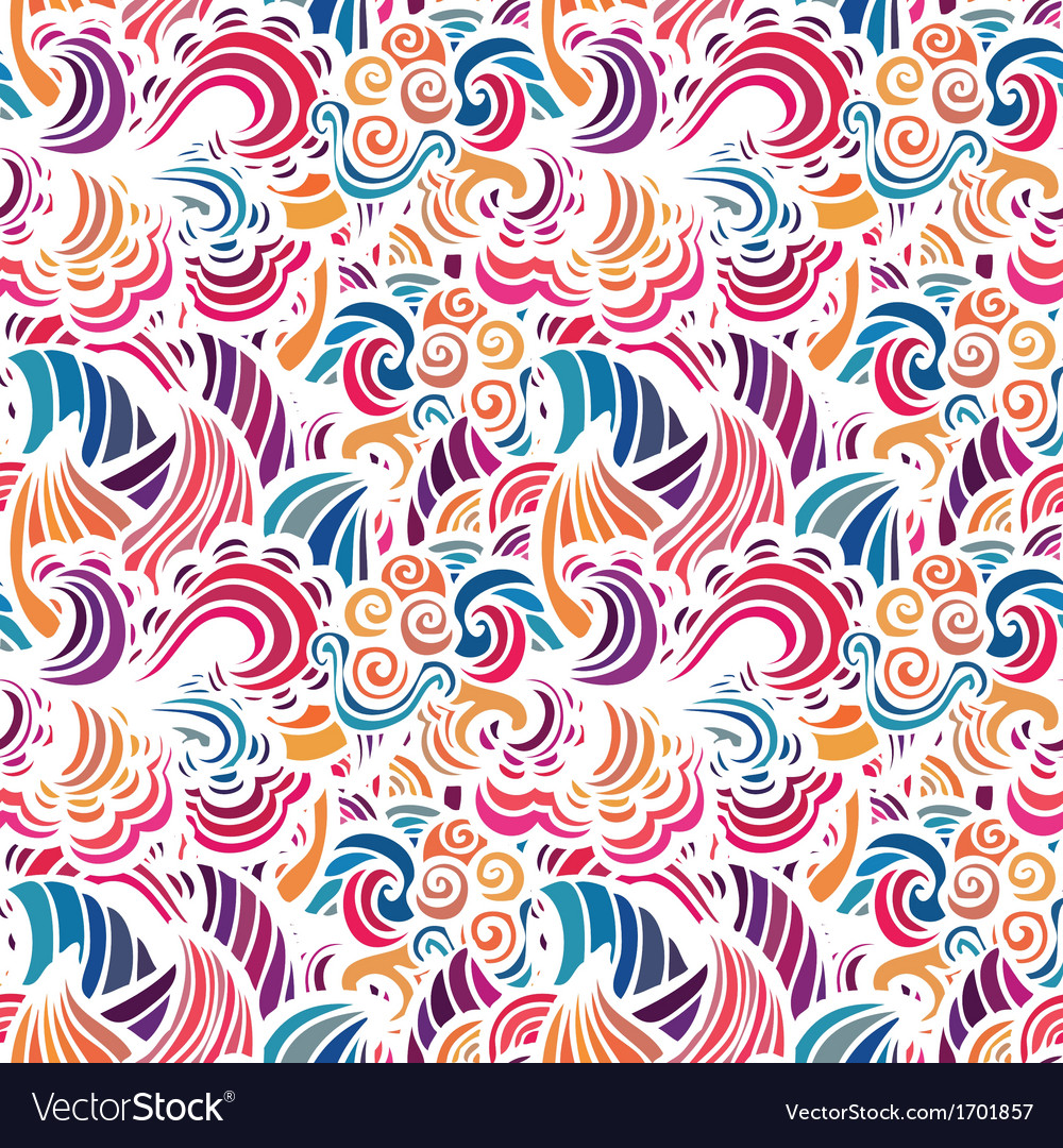 Mosaic seamless pattern Royalty Free Vector Image