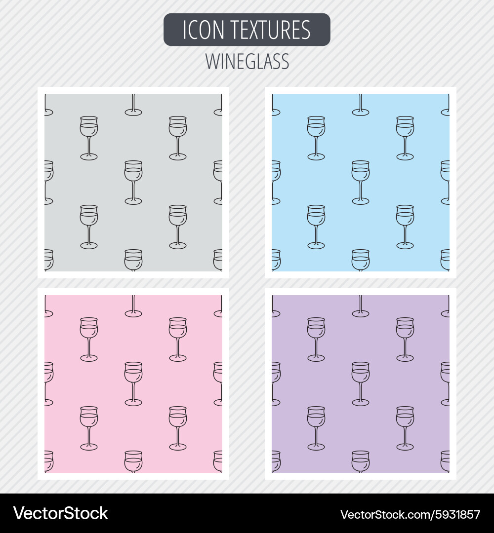 Wineglass icon goblet sign Royalty Free Vector Image