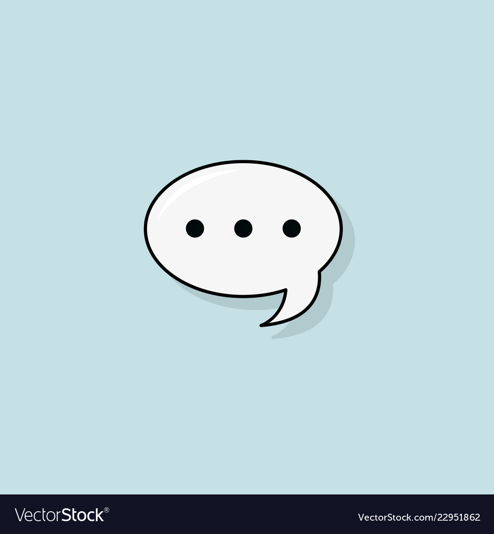 Icon message Royalty Free Vector Image - VectorStock